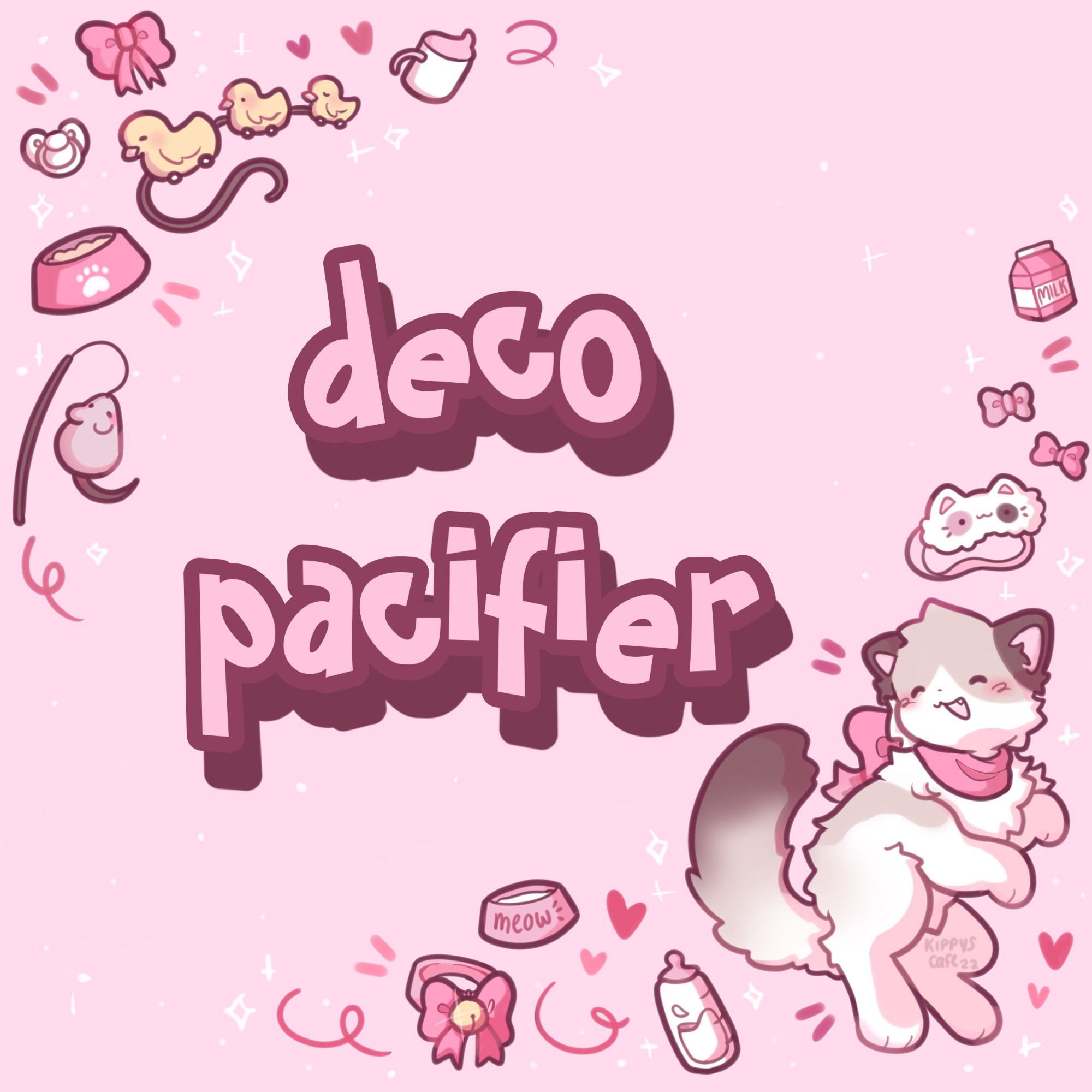 Deco Pacifiers – Kitty-Cat Crafts